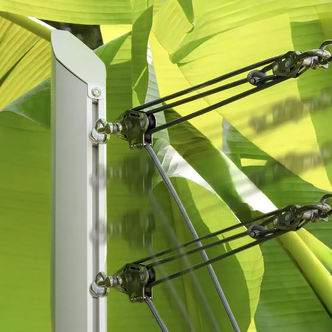 Sonnensegelmast Alu-Simple